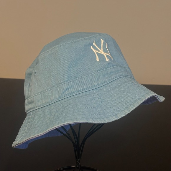 ’47 | Accessories | 47 New York Yankees Baby Blue Womens Bucket Hat ...
